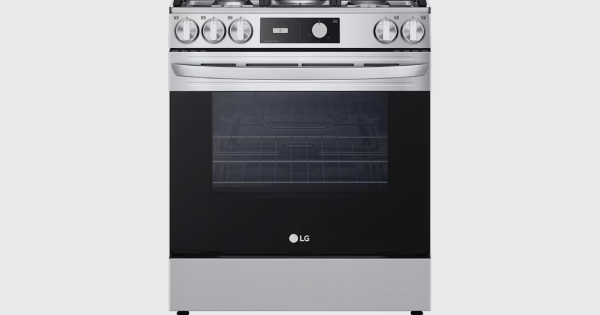 Estufa a Gas 30 Pulgadas LG LRGL5841S Triple Quemador Easy Clean