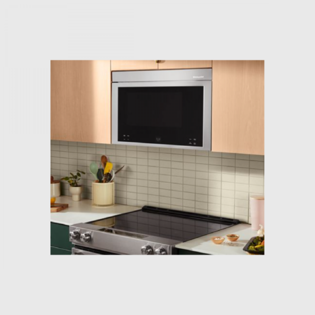 Microondas Extractor 30 Pulgadas KMMF530PPS KitchenAid, Multifunción