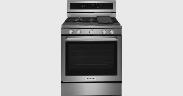 Estufa 30 Pulgadas a Gas Convección KFGG500ESS KitchenAid